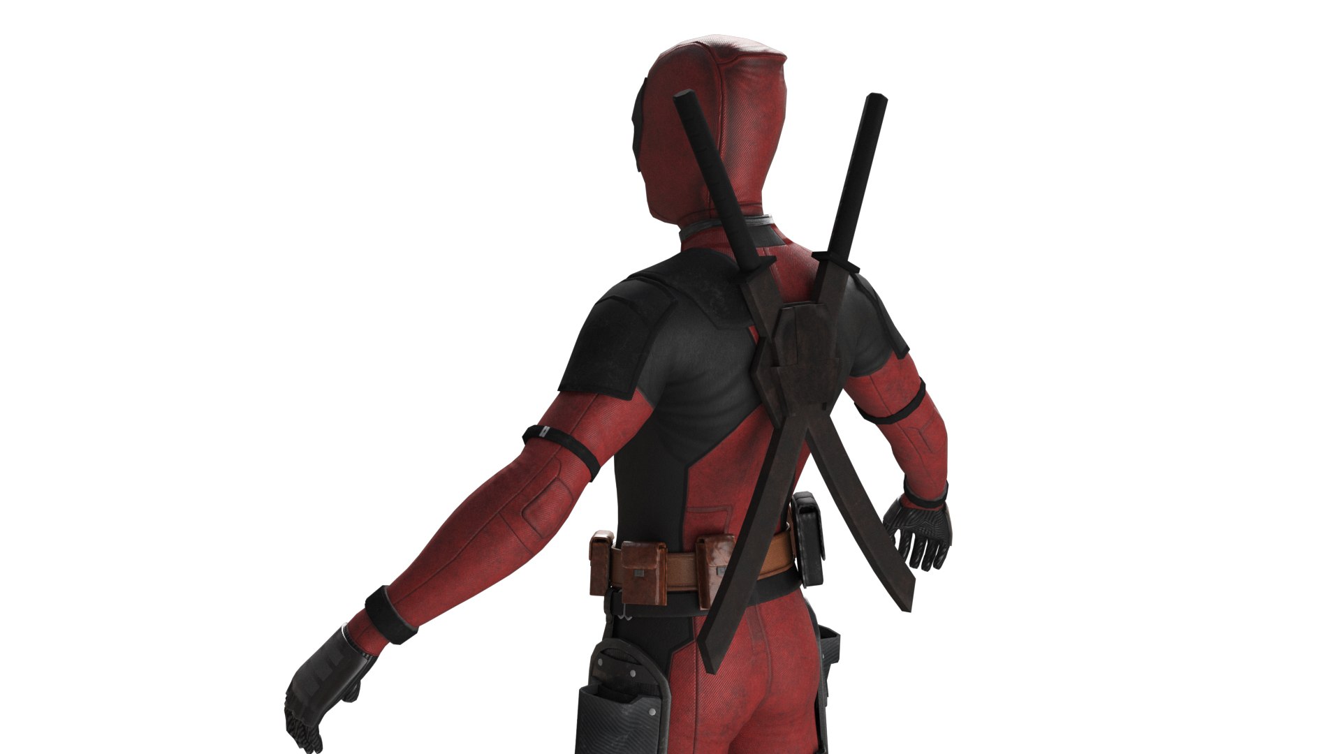Deadpool Model - TurboSquid 2008231