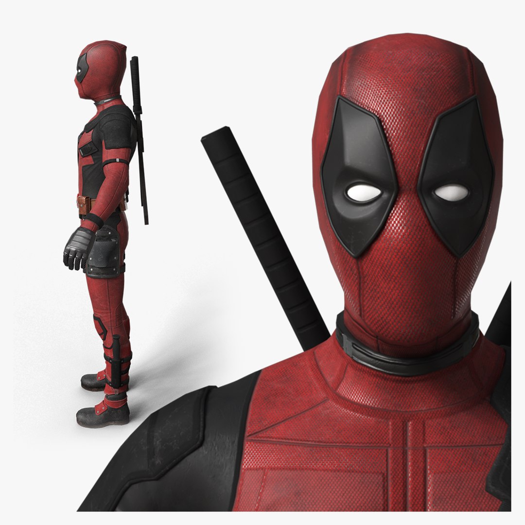 Deadpool model - TurboSquid 2008231