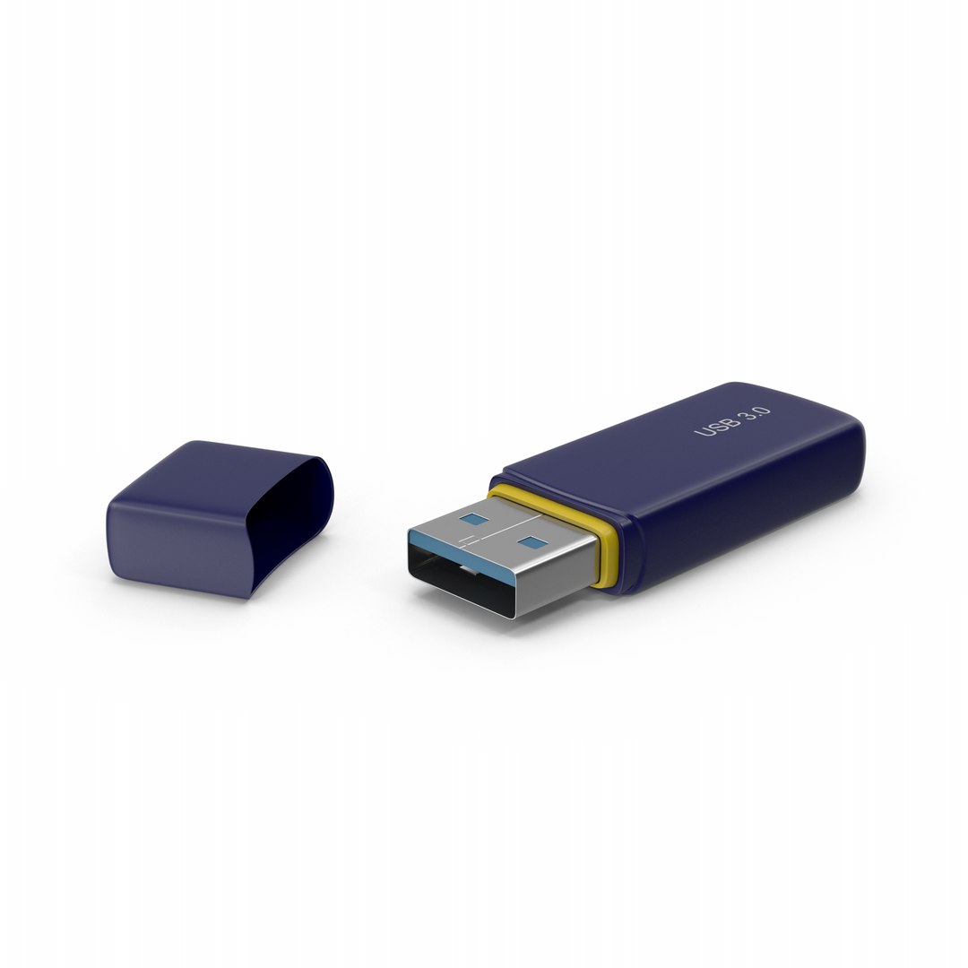 USB Flash 3D Model - TurboSquid 1841447