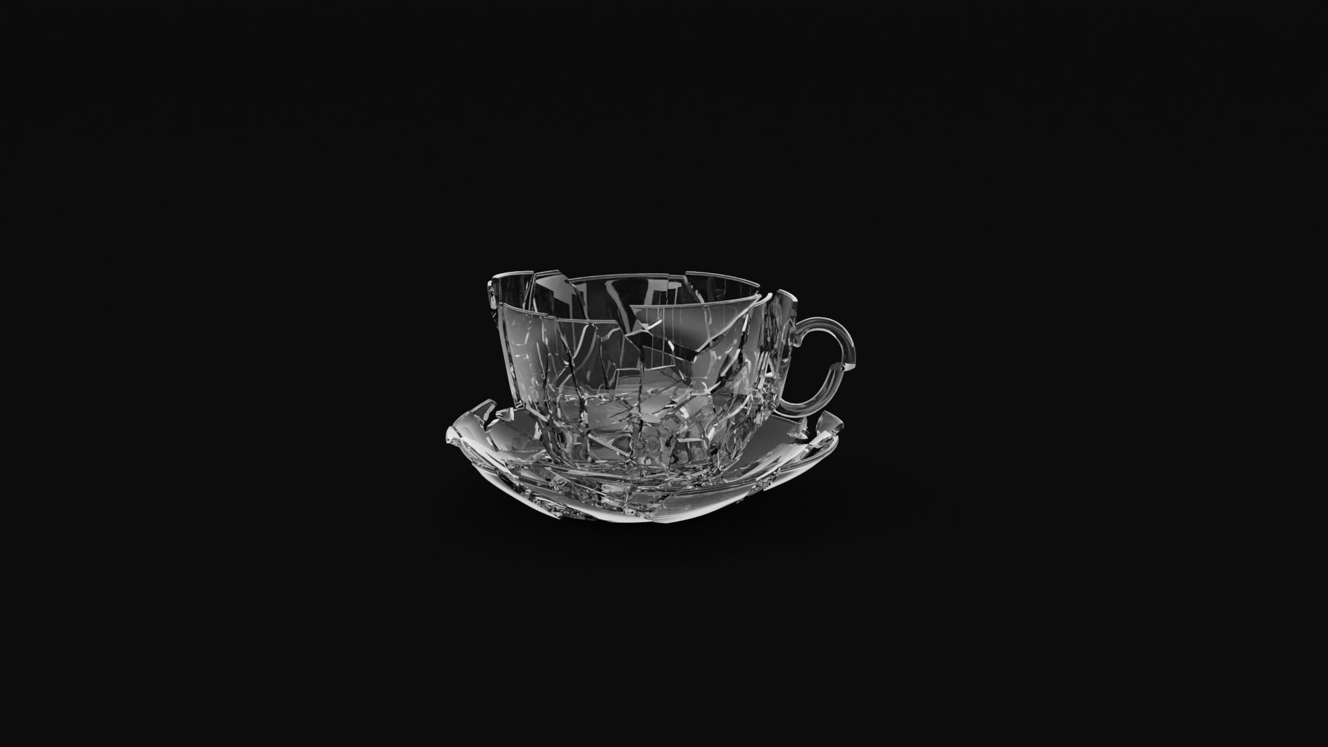 Animated Broken Glass 3D Model - TurboSquid 1838409