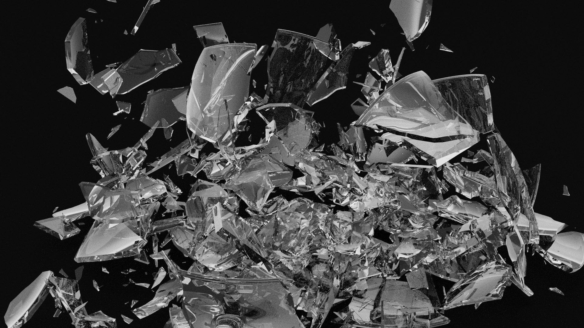 Animated Broken Glass 3D Model - TurboSquid 1838409