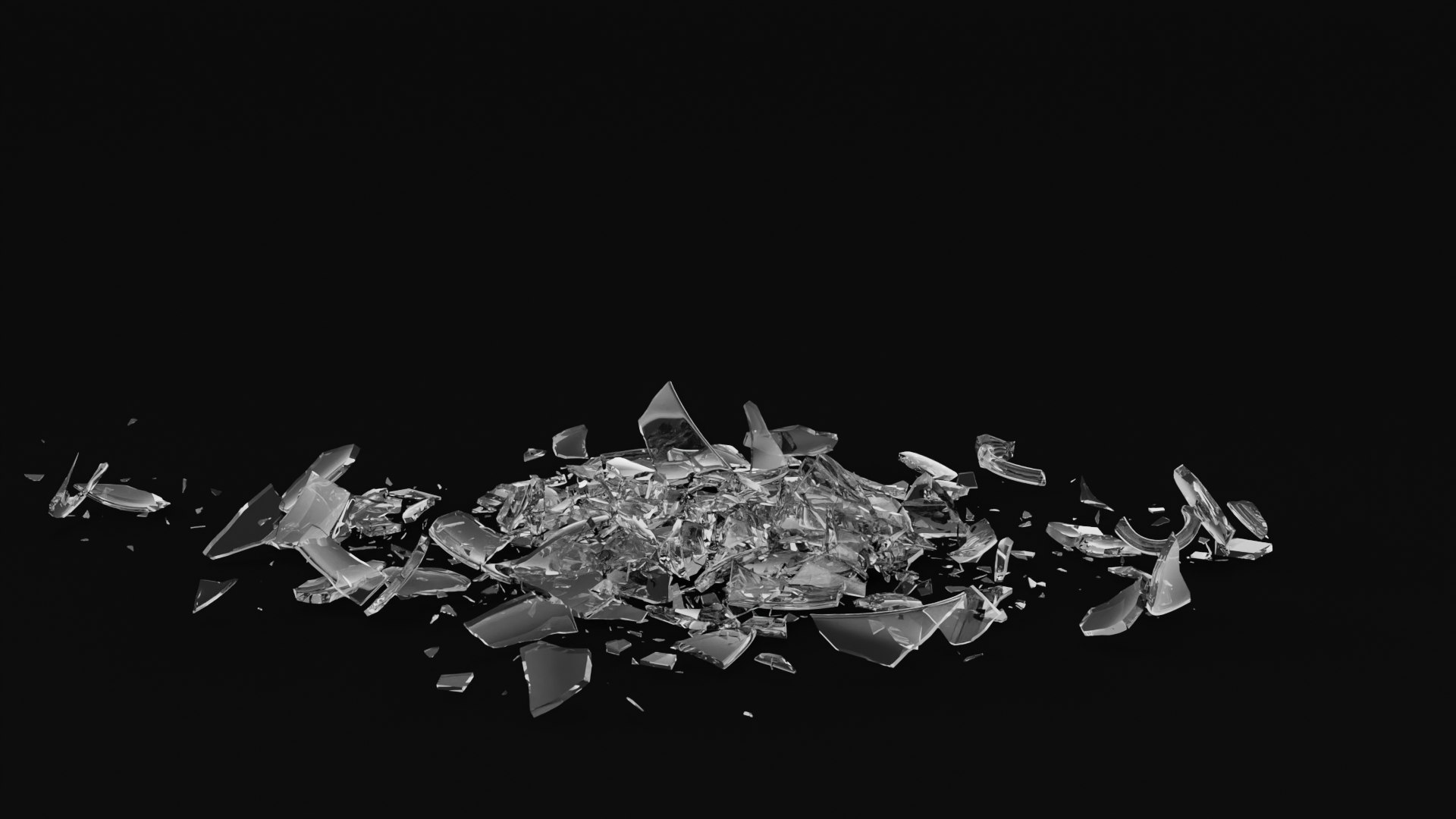 Animated Broken Glass 3D Model - TurboSquid 1838409