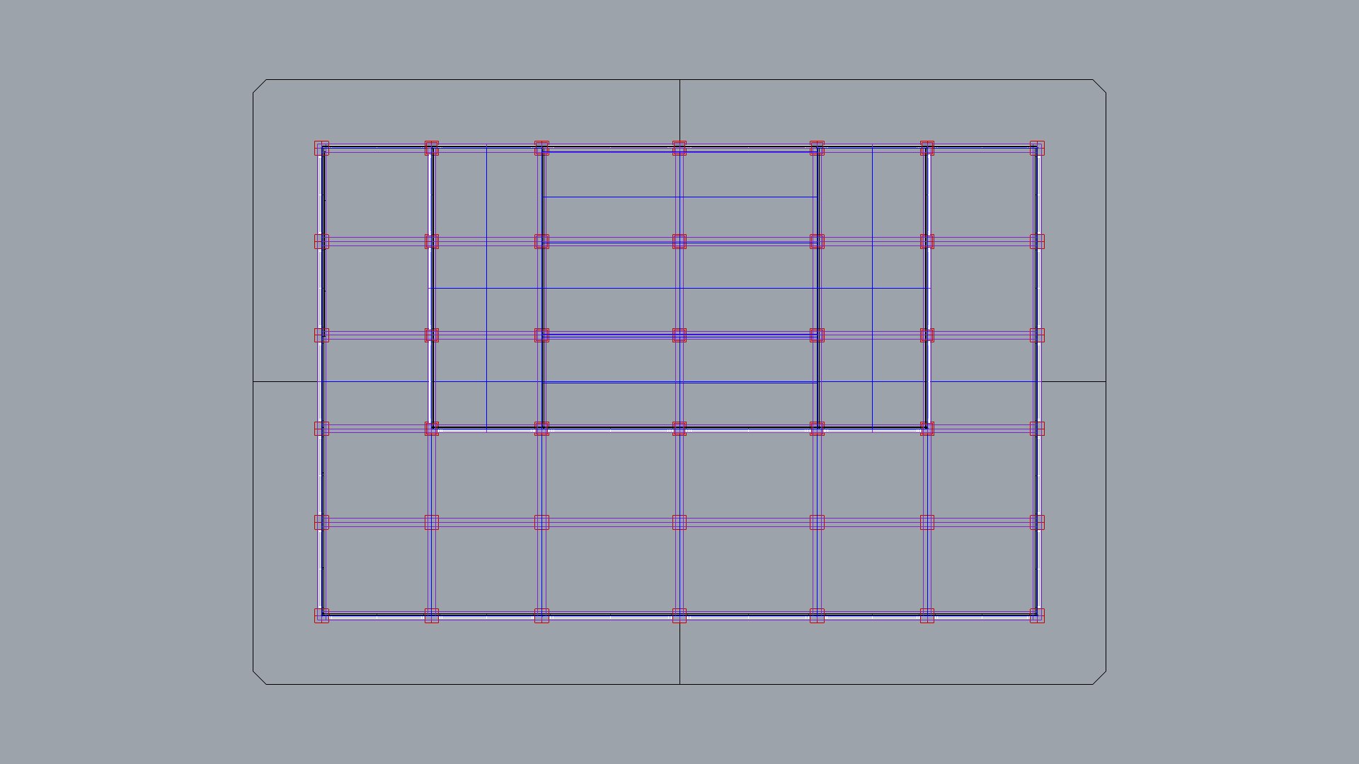3D Model Reinforced Concrete High-rise Building - TurboSquid 2082139