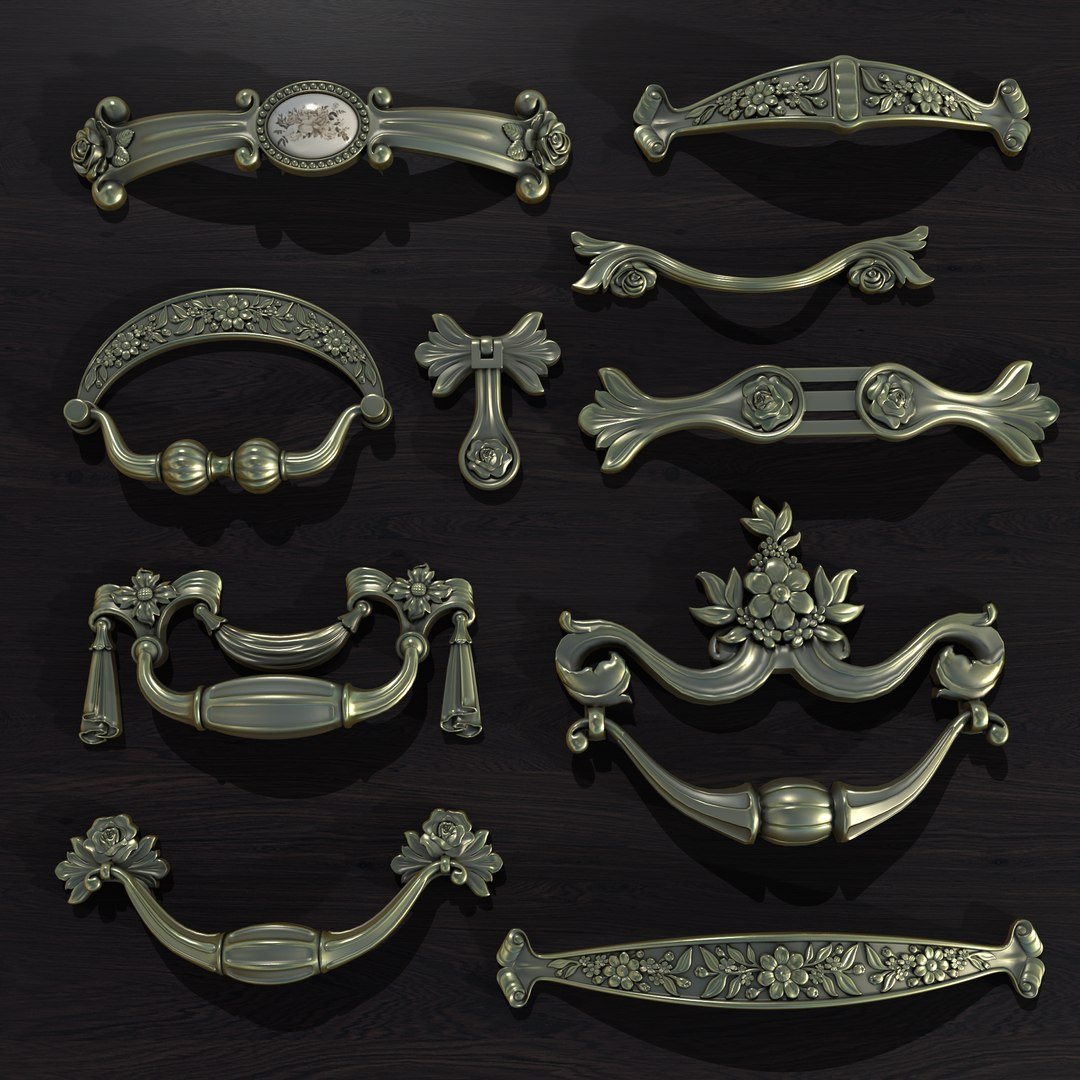 3D Handles Vol 05 - TurboSquid 2283867