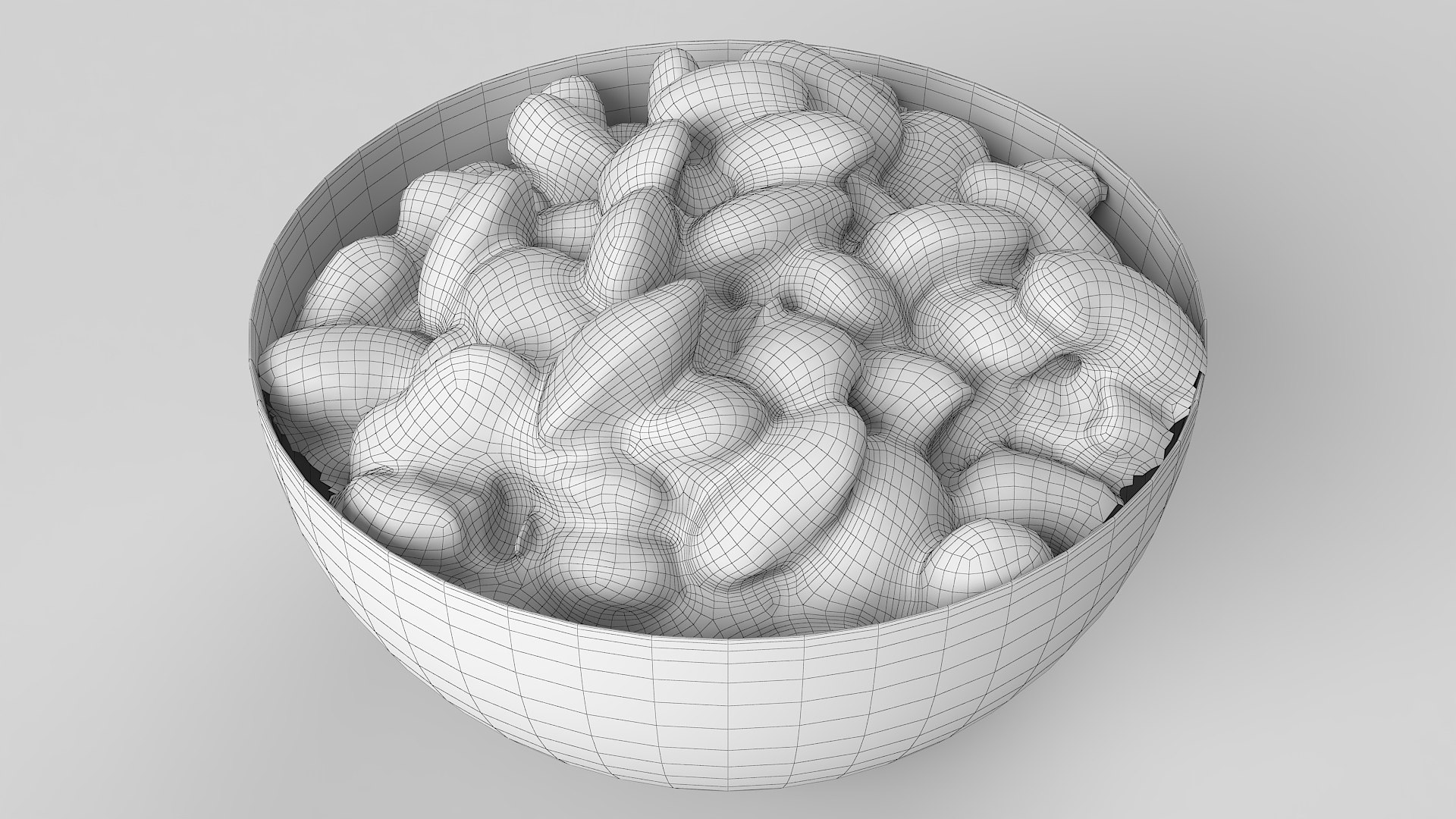 3D Salad 12 Beans - TurboSquid 2060290