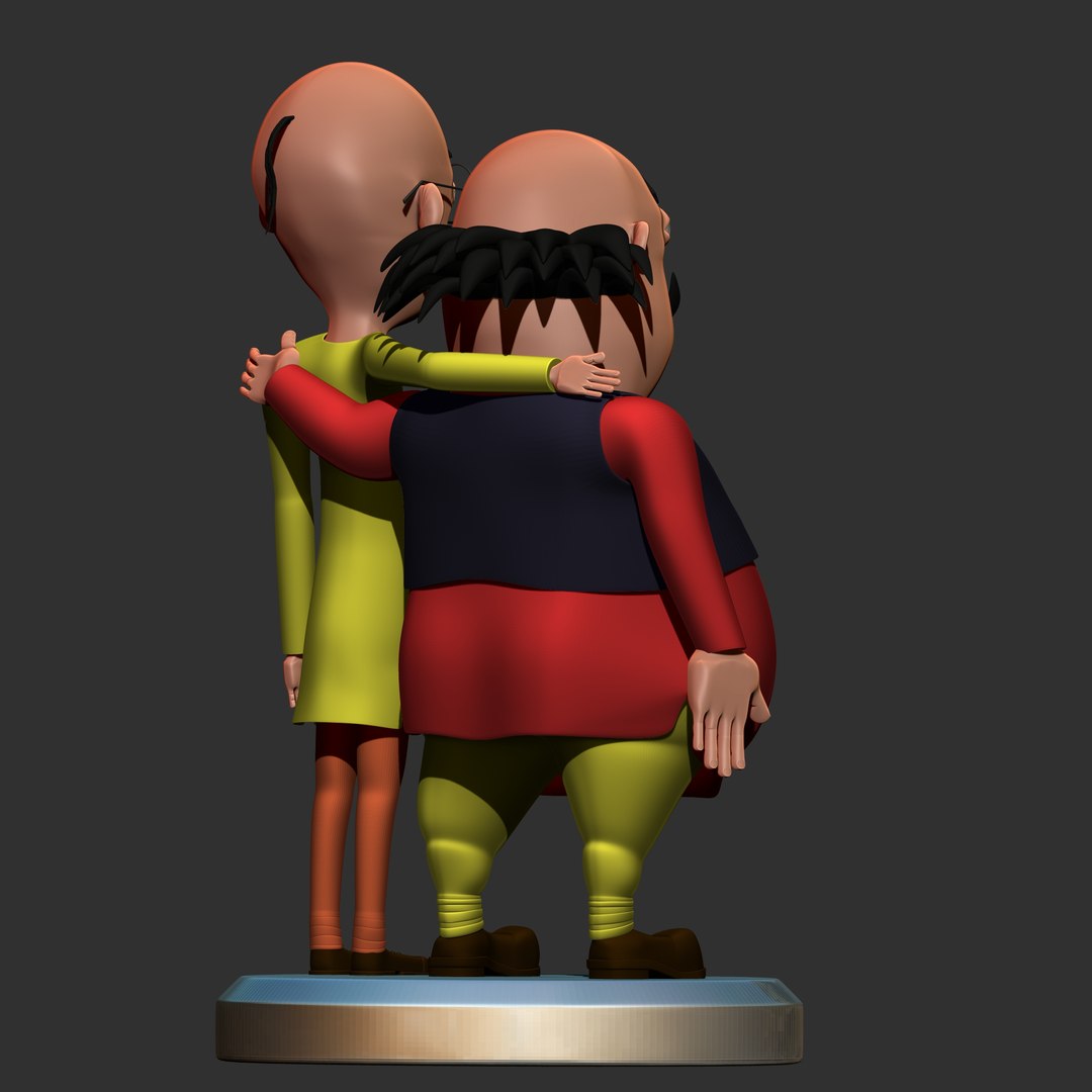 Motu Patlu Inspired Characters 3D Print Read 3D Print Model 3D Model ...