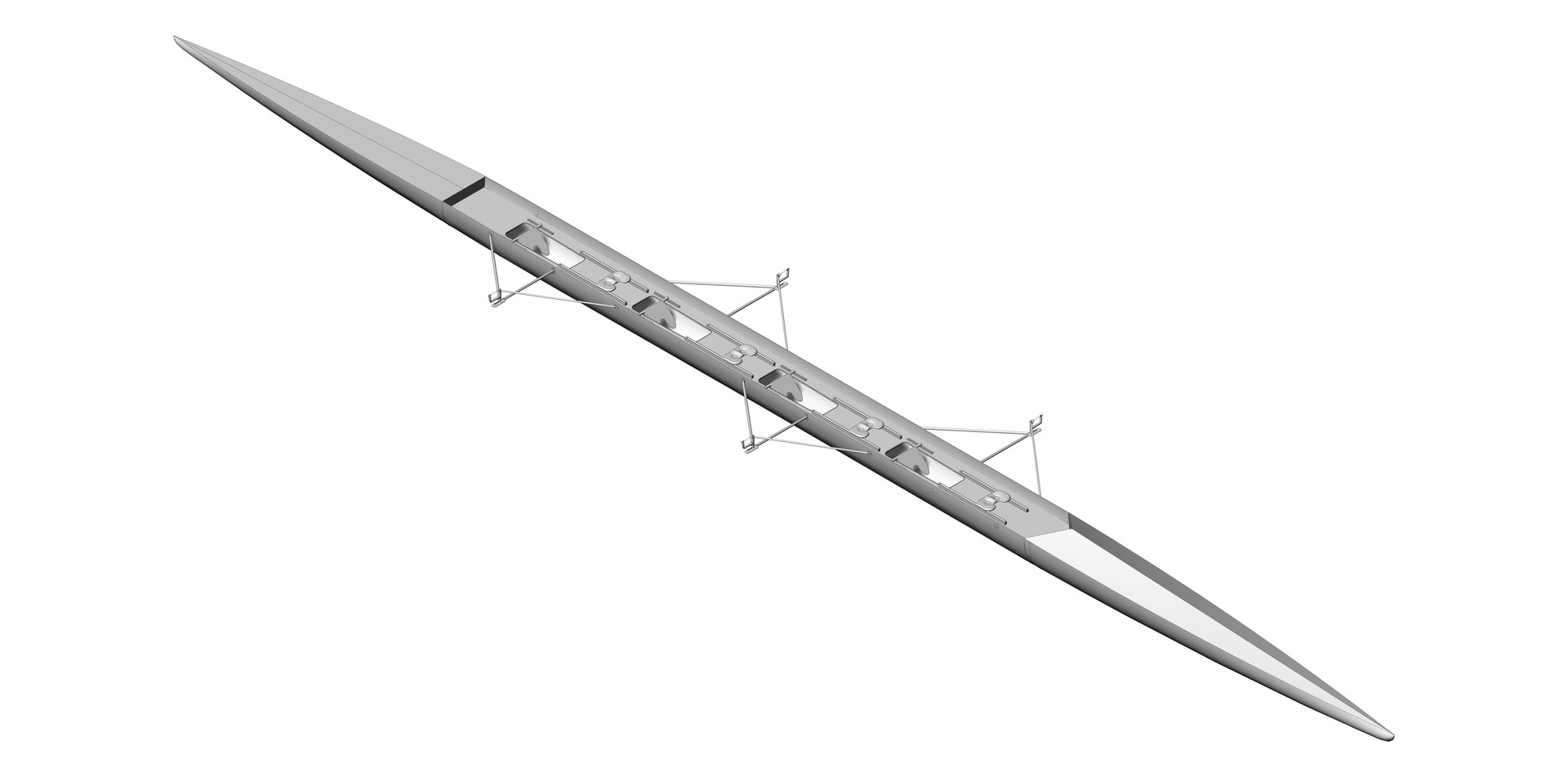 Racing shell model - TurboSquid 1177395