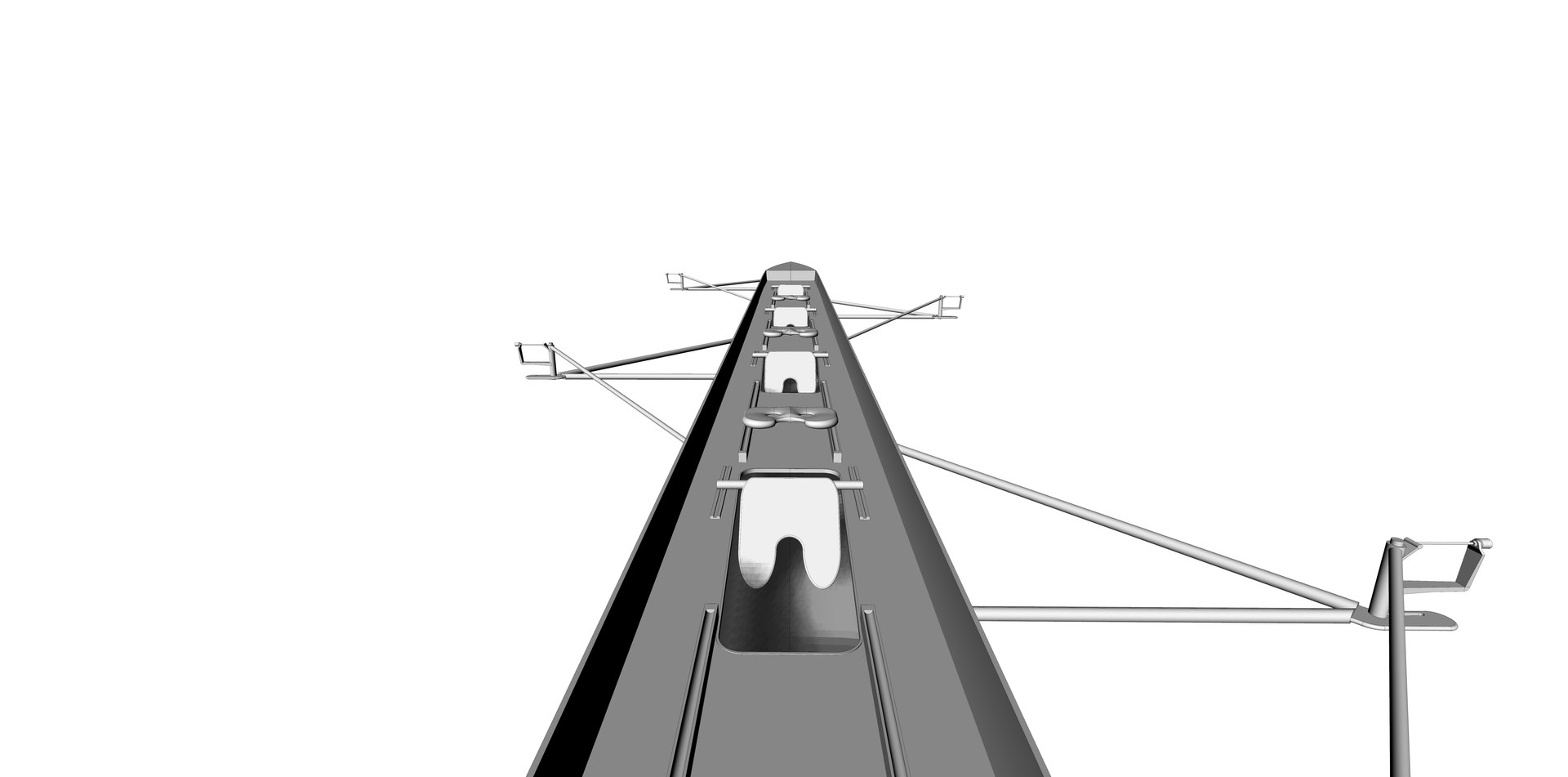 Racing shell model - TurboSquid 1177395