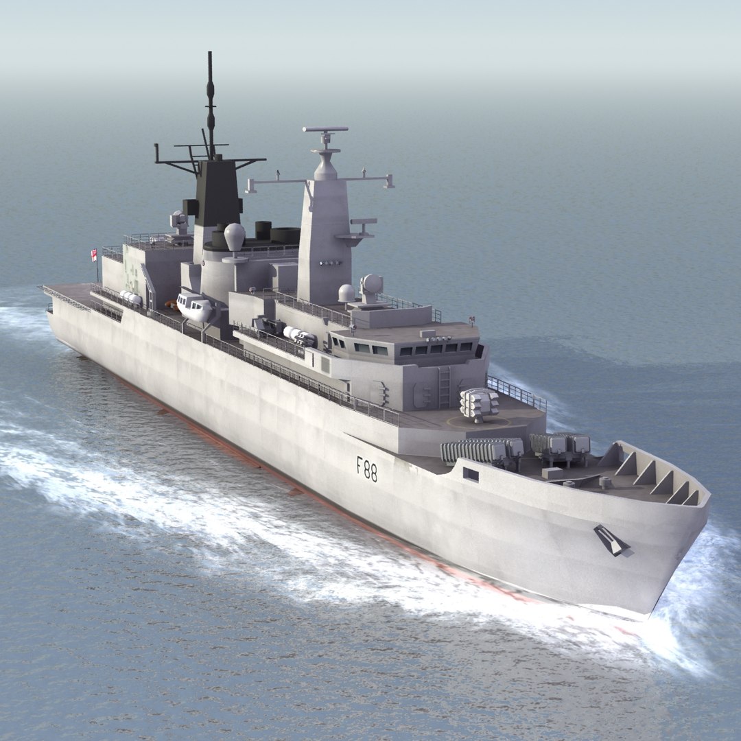 Hms Broadsword F88 Ships 3d Model