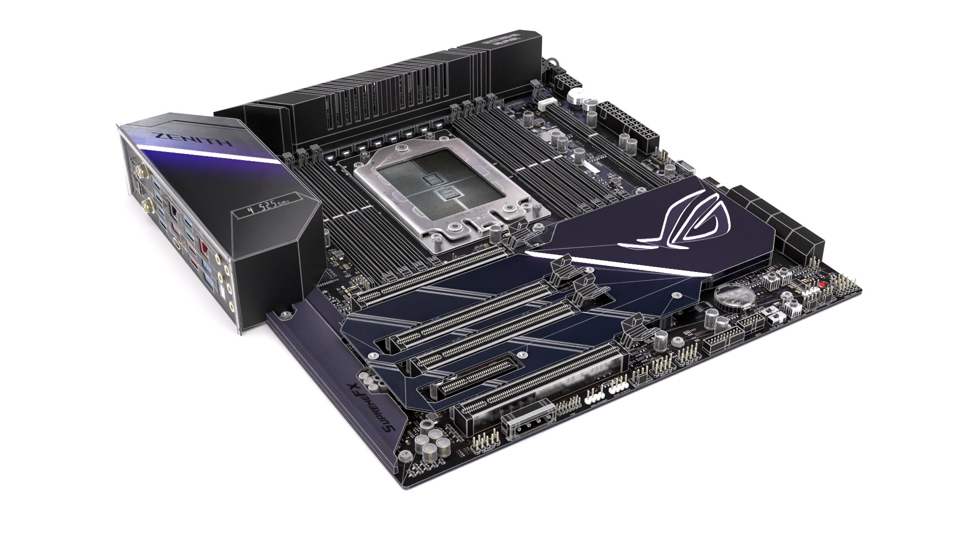 ROG Zenith Extreme Alpha v2 model - TurboSquid 1998407