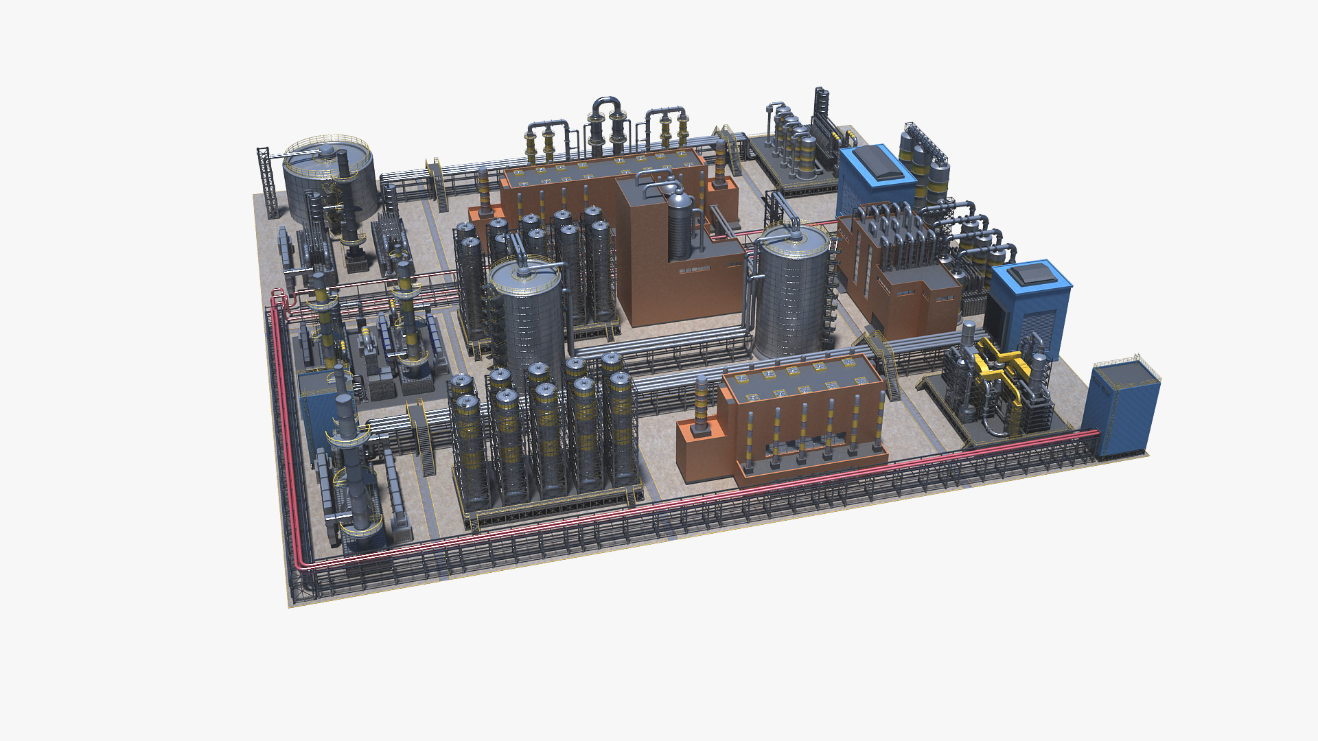 Industrial Area 70 3D Model - TurboSquid 2027813