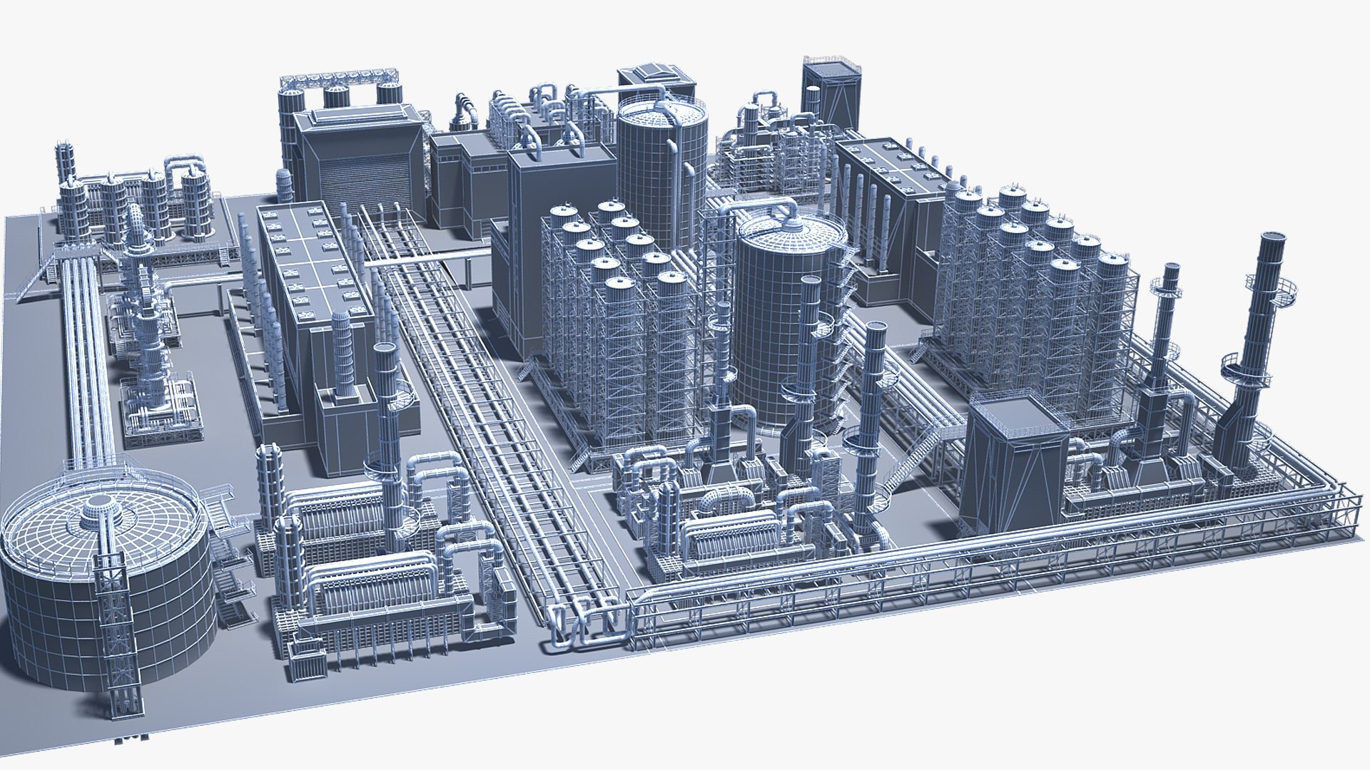 Industrial Area 70 3D Model - TurboSquid 2027813