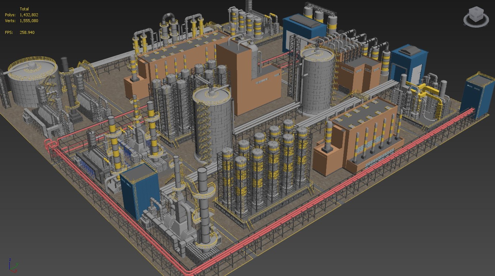 Industrial Area 70 3D Model - TurboSquid 2027813