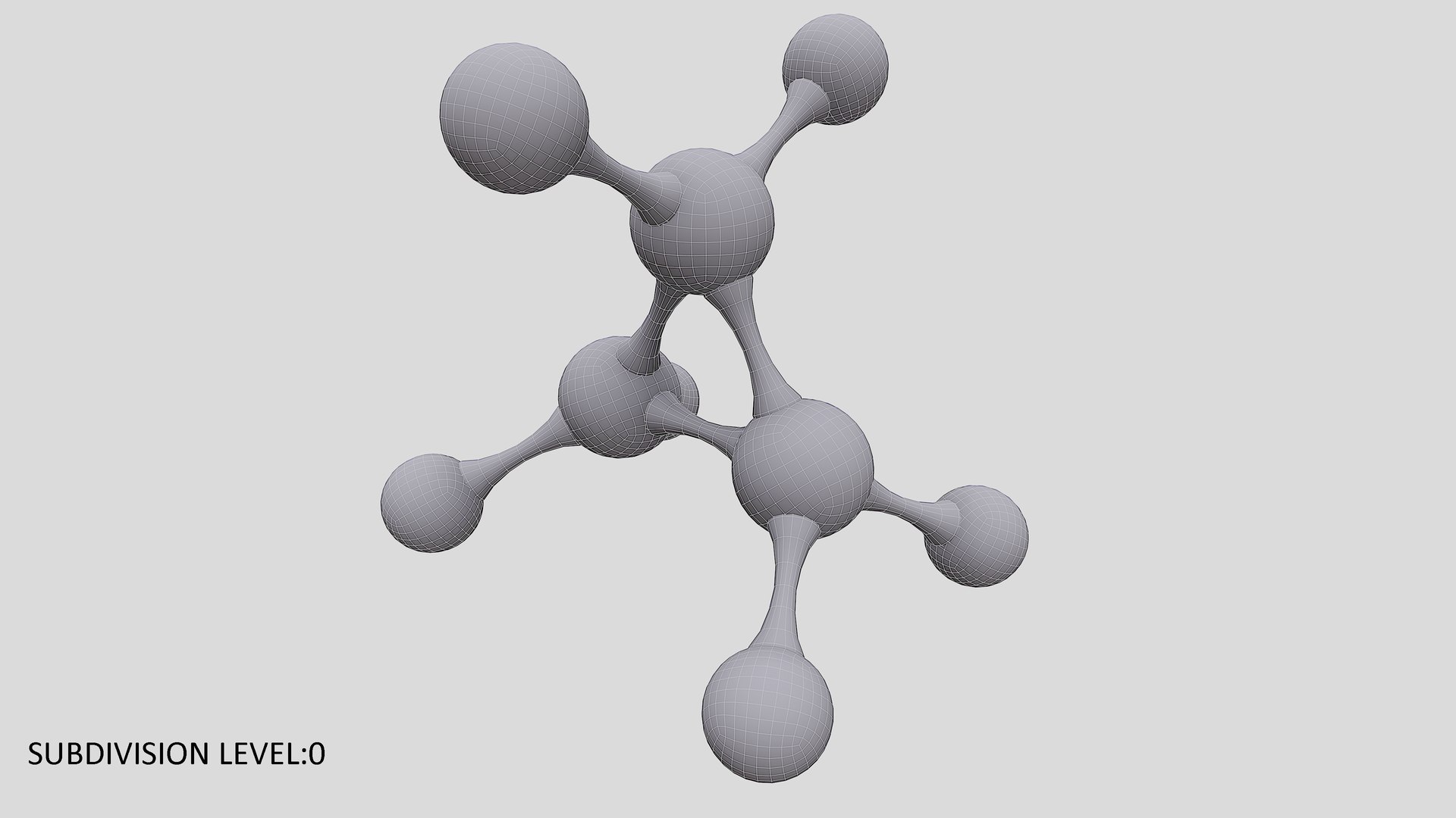3D Cyclopropane Molecule With PBR 4K 8K - TurboSquid 1943224