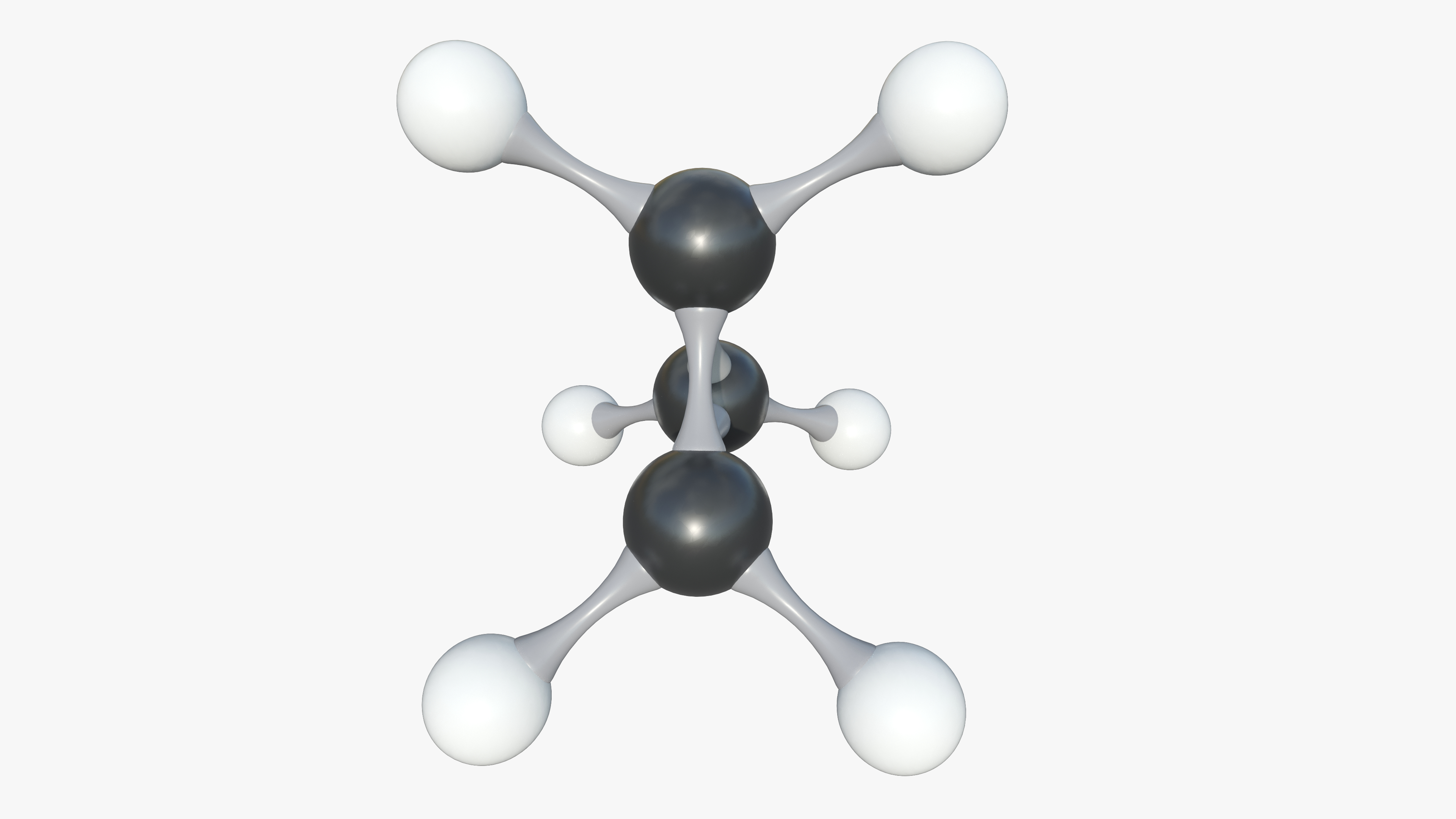 modelo 3d Molécula de ciclopropano con PBR 4K 8K - TurboSquid 1943224