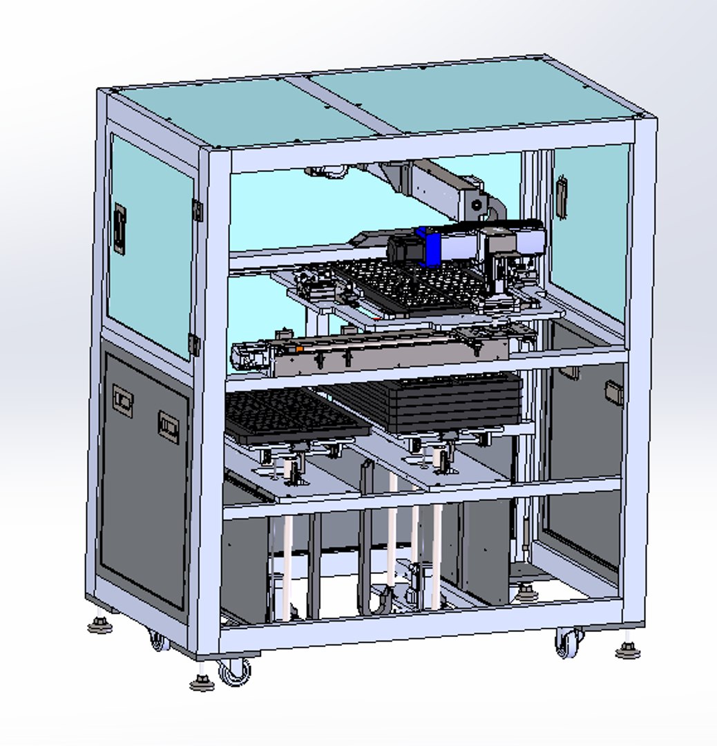 3D Loading Unloading Machine Assembly - TurboSquid 1463633