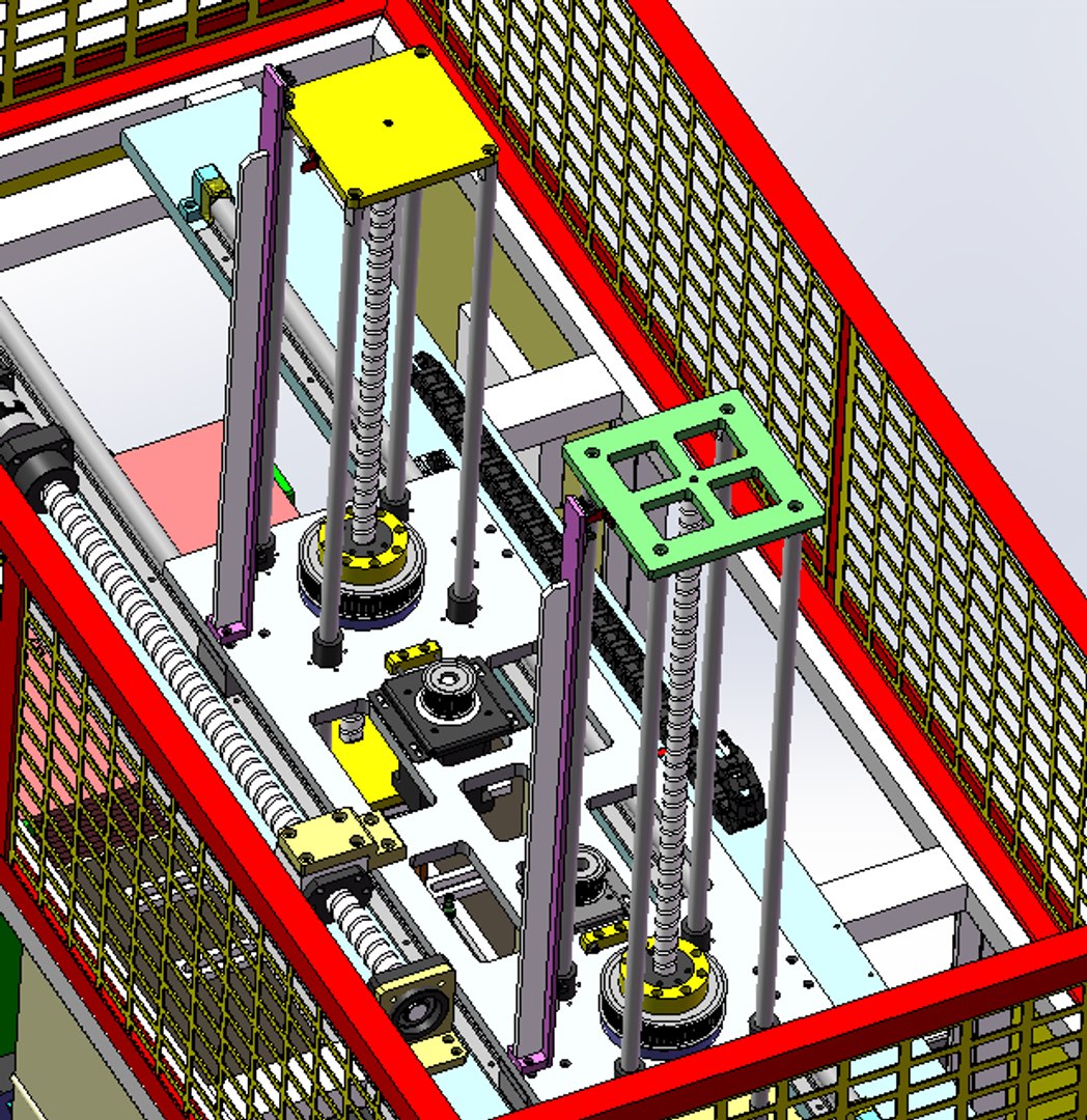 3D Loading Unloading Machine Assembly - TurboSquid 1463633