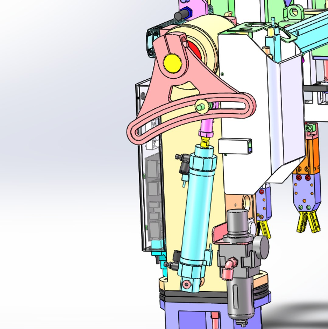 3D Loading Unloading Machine Assembly - TurboSquid 1463633