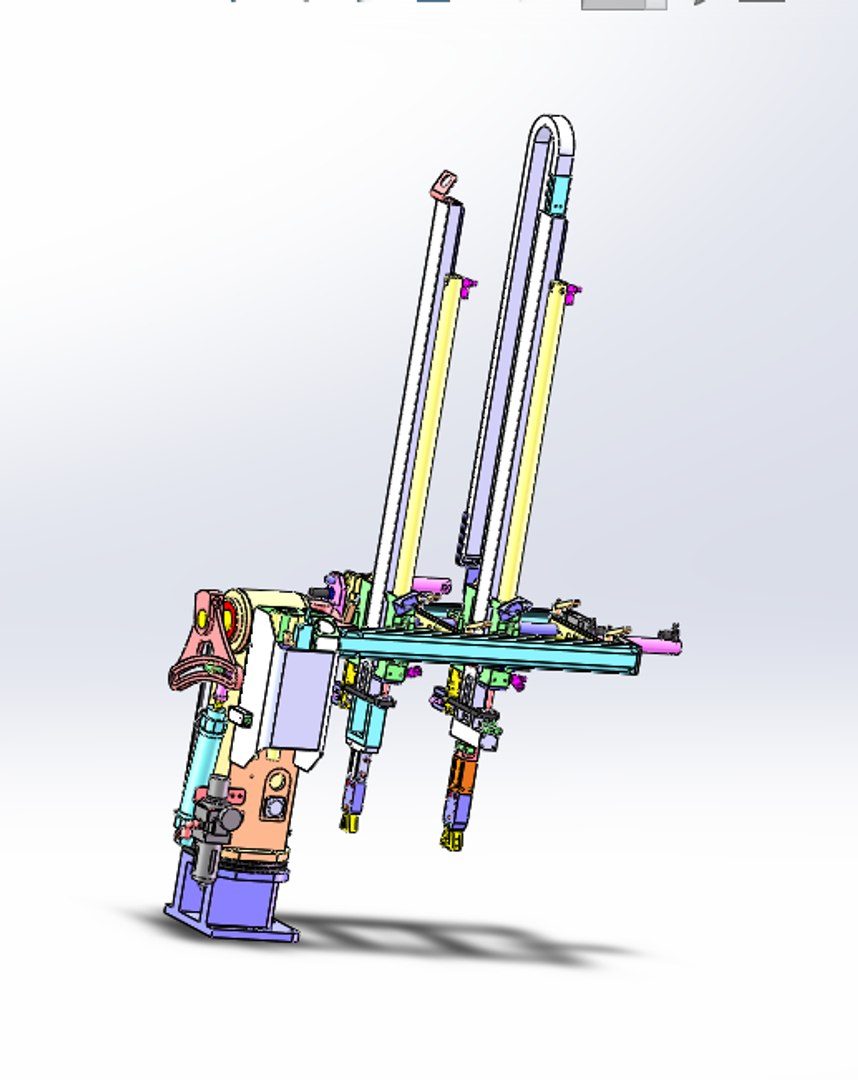 3D Loading Unloading Machine Assembly - TurboSquid 1463633