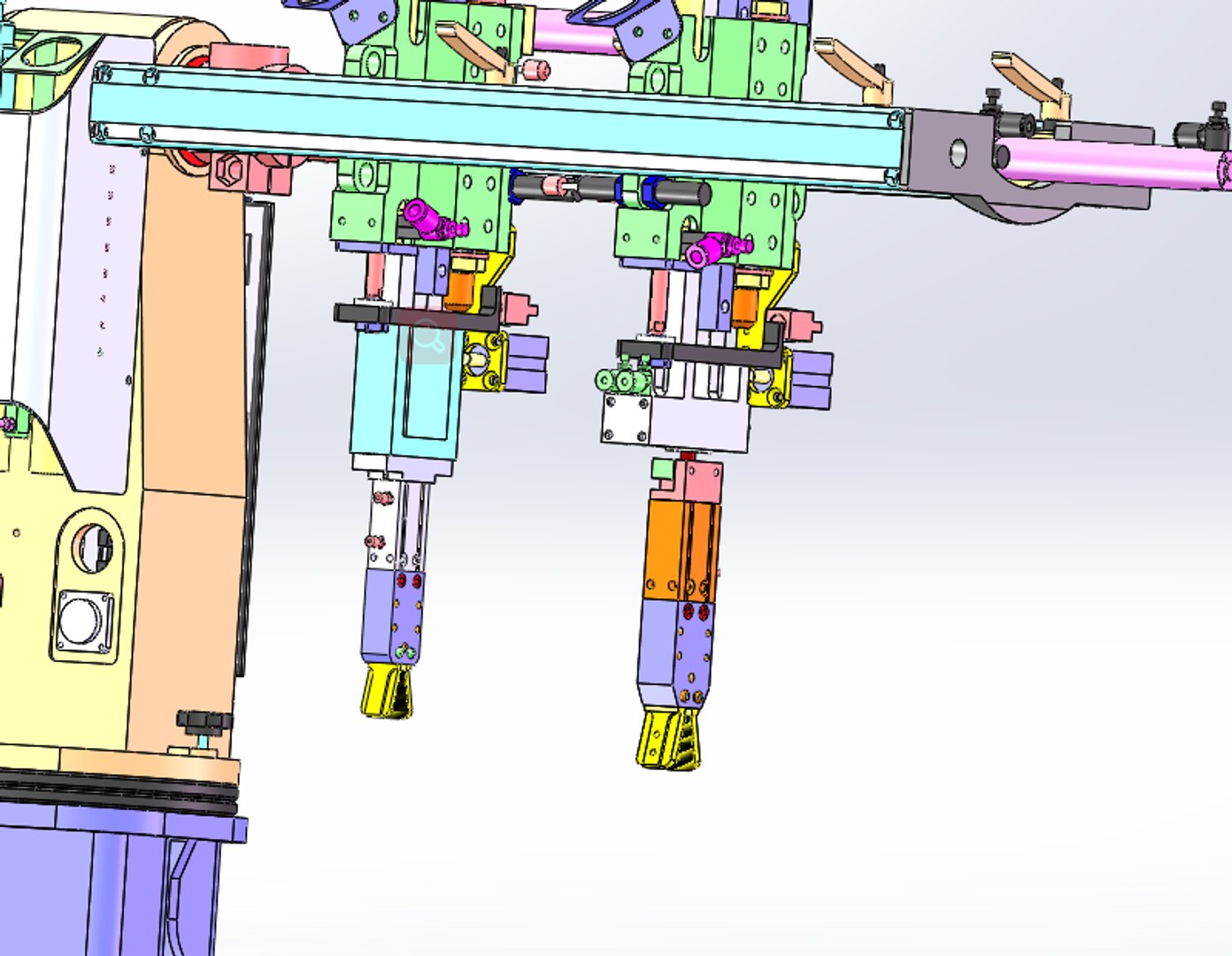 3D Loading Unloading Machine Assembly - TurboSquid 1463633