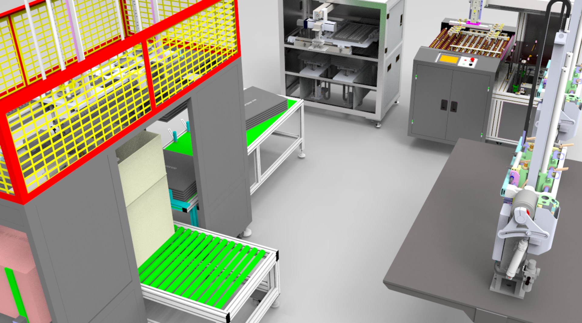 3D Loading Unloading Machine Assembly - TurboSquid 1463633