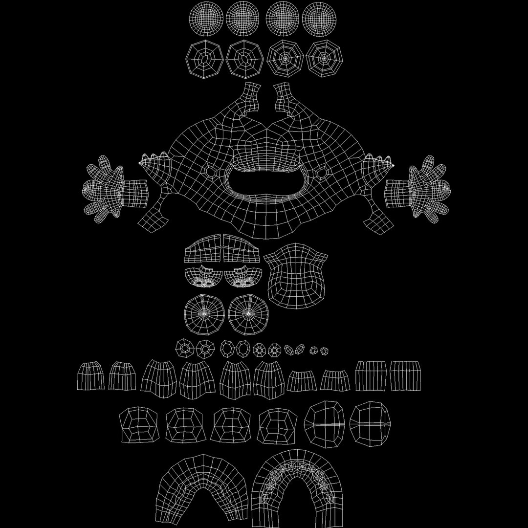 3D monster animation model - TurboSquid 1335310