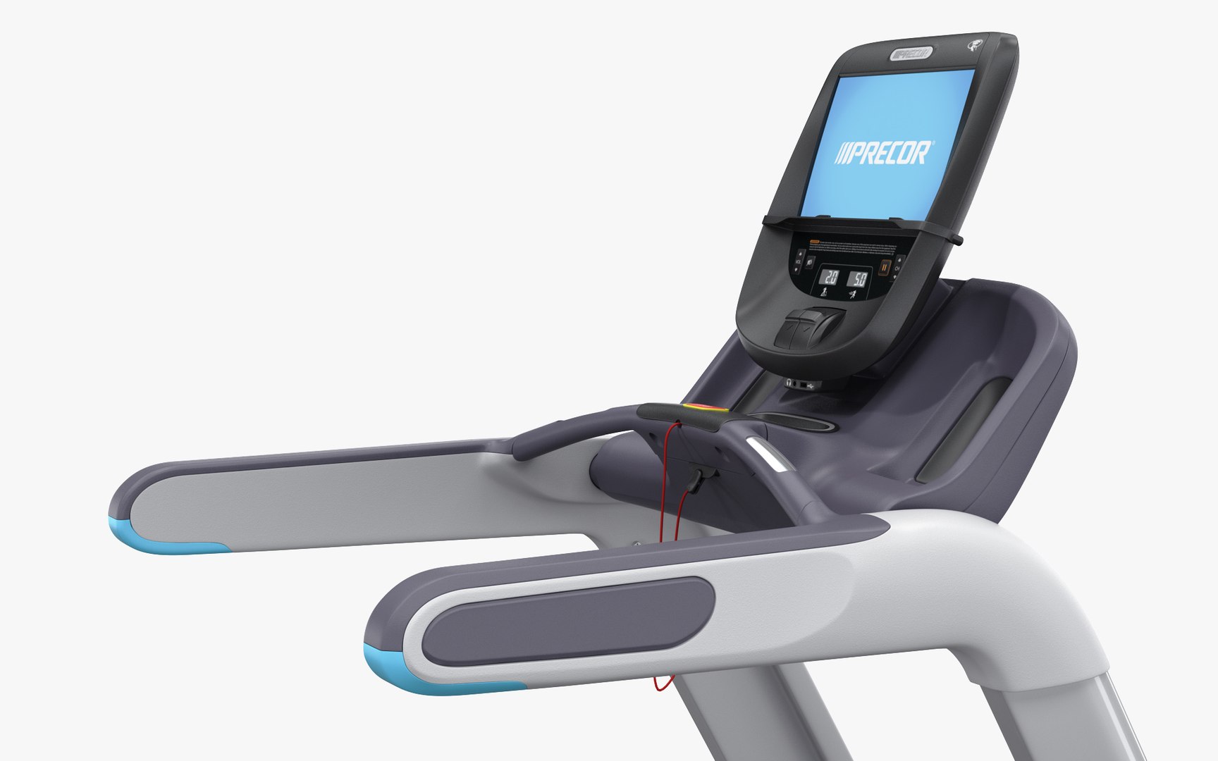 Precor Trm 885 Treadmill 3D Model - TurboSquid 1224815