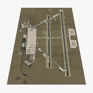 Military Air Base 3D Model - TurboSquid 1439004