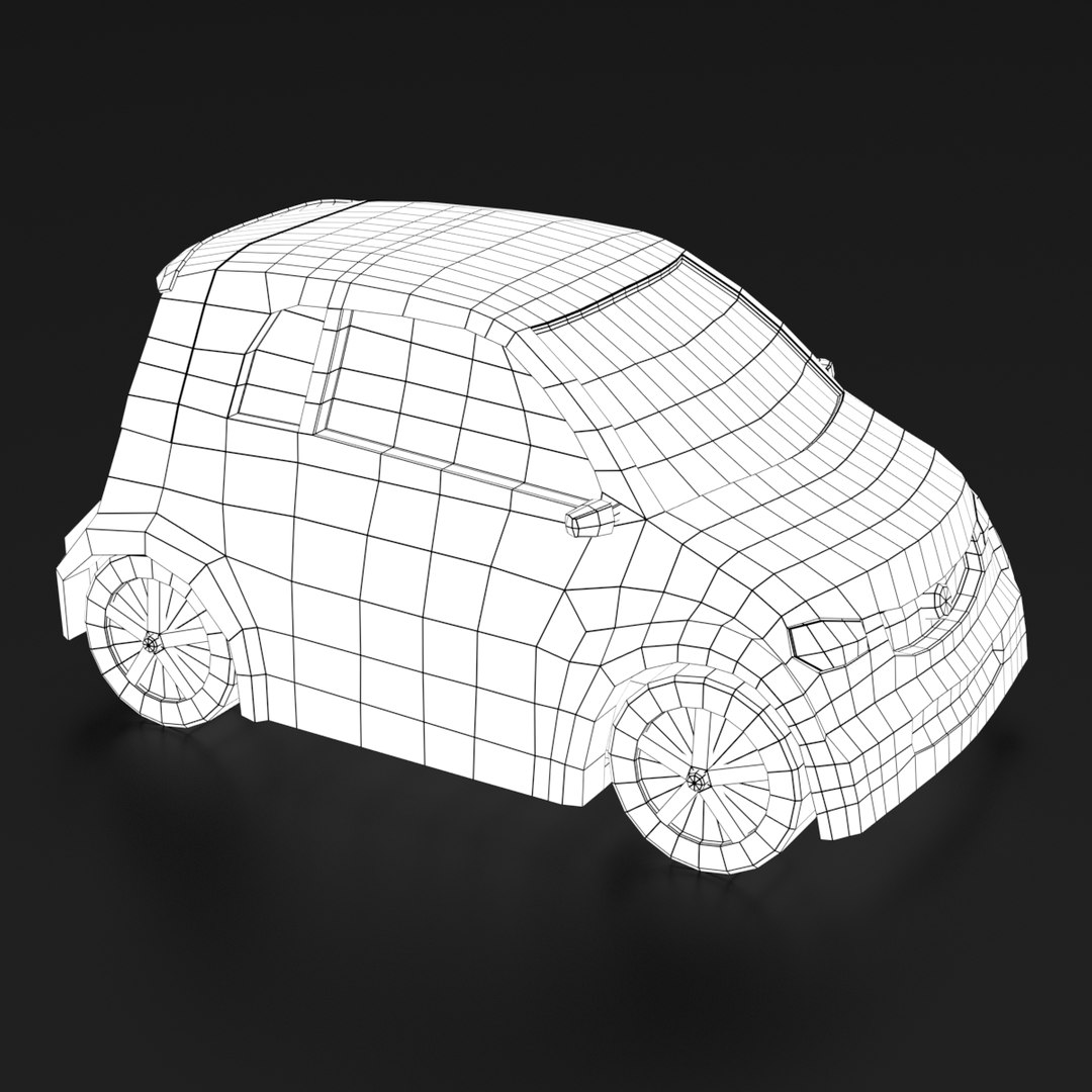 Smart Car 3D Model - TurboSquid 1583644