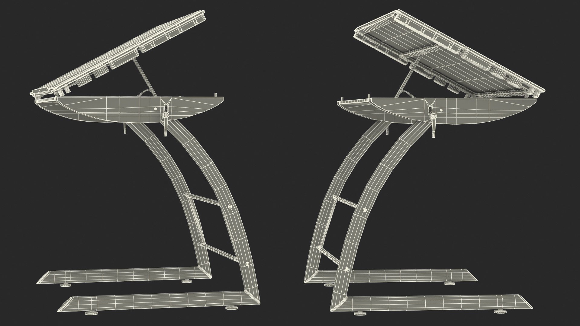 Tiltable Drawing Tables Collection 3D model - TurboSquid 1744571