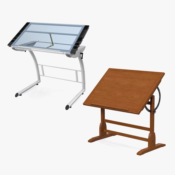 Drafting Table 3D Models for Download | TurboSquid