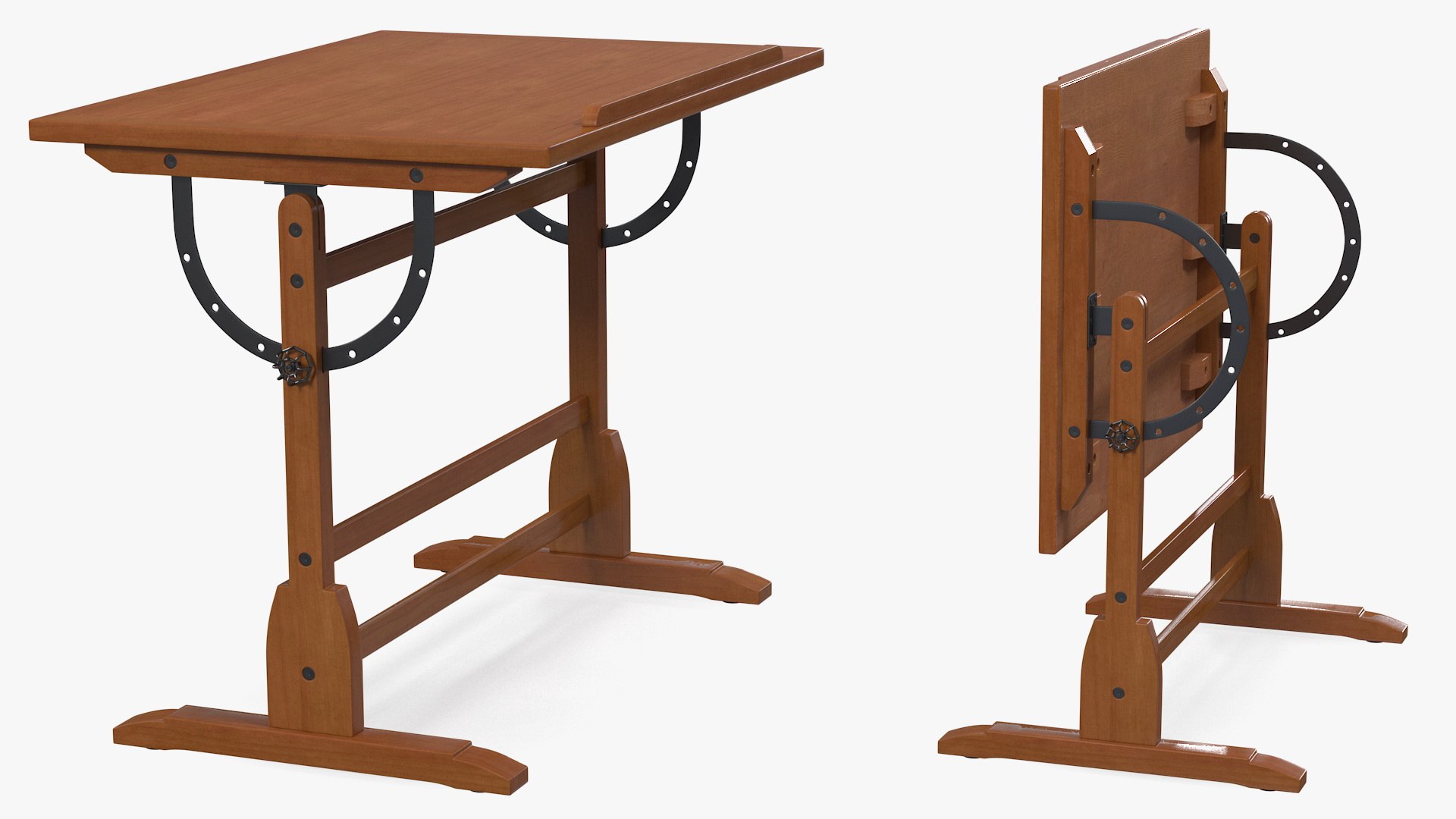 Tiltable Drawing Tables Collection 3D model - TurboSquid 1744571
