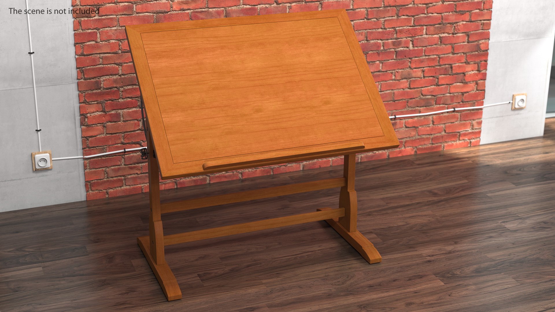 Tiltable Drawing Tables Collection 3D model - TurboSquid 1744571