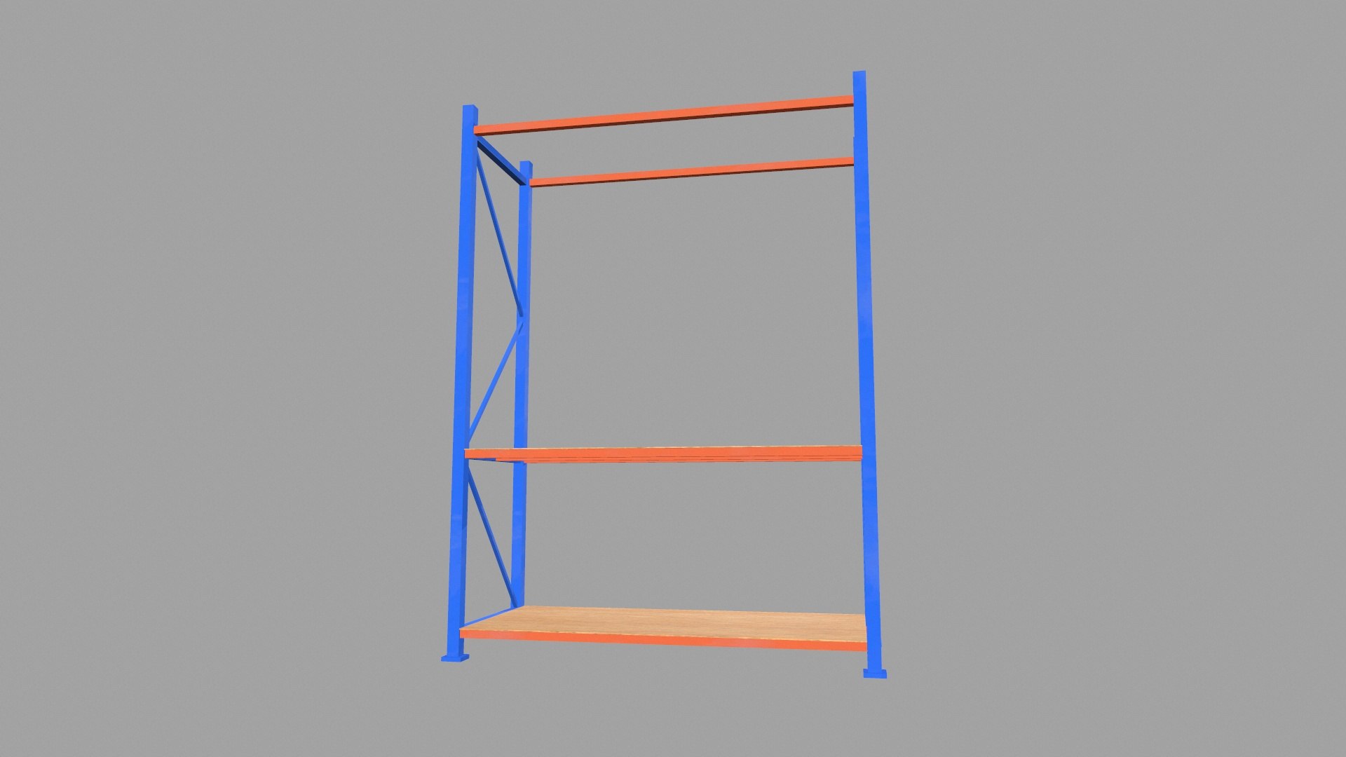 Warehouse Shelf 3D Model - TurboSquid 2318355