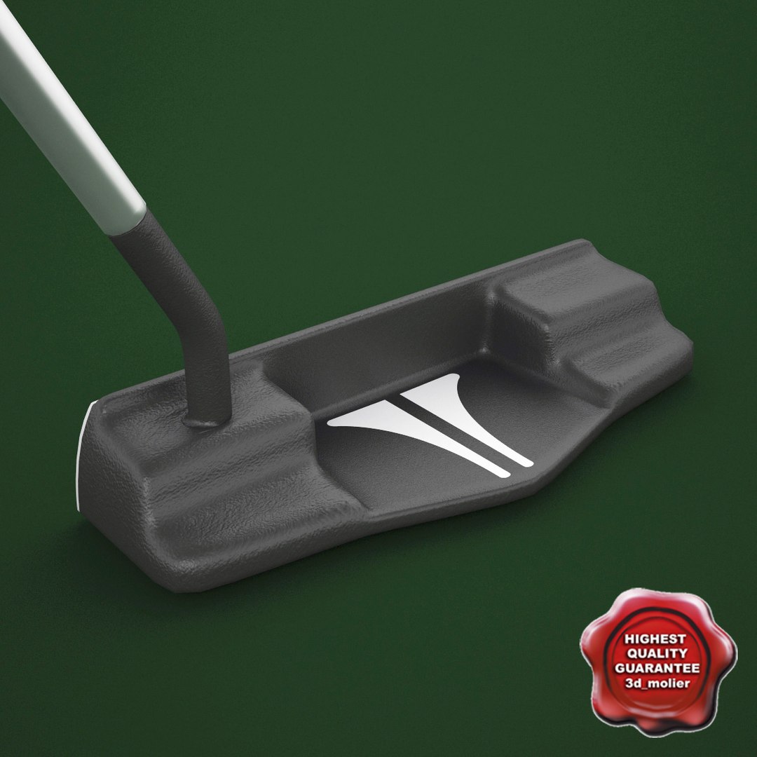 3d Model Golf Blade Putter 1c