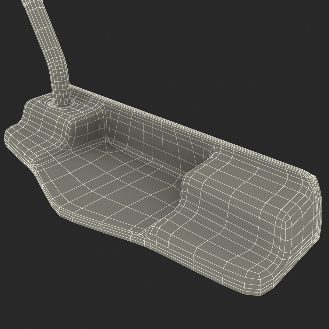 3d Model Golf Blade Putter 1c