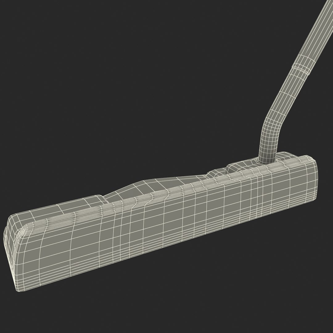 3d Model Golf Blade Putter 1c