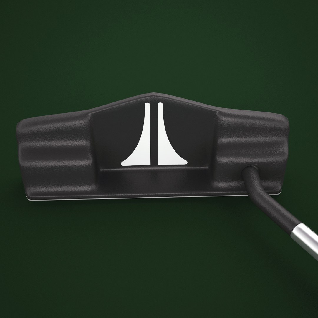 3d Model Golf Blade Putter 1c