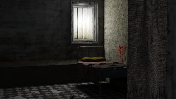 3D Abandoned Mental Asylum - TurboSquid 1828350
