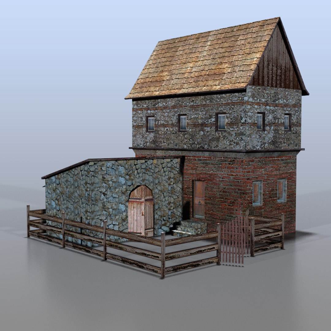 3d model house german