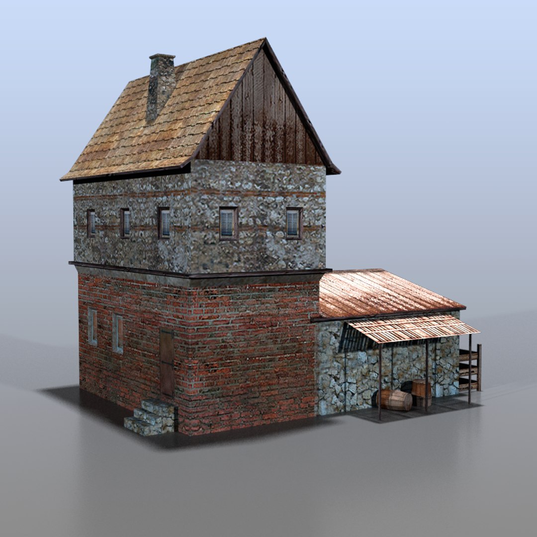 3d model house german