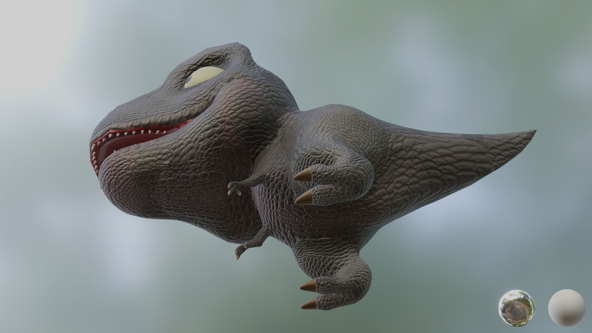 3D TREX Mini Model - TurboSquid 1766750
