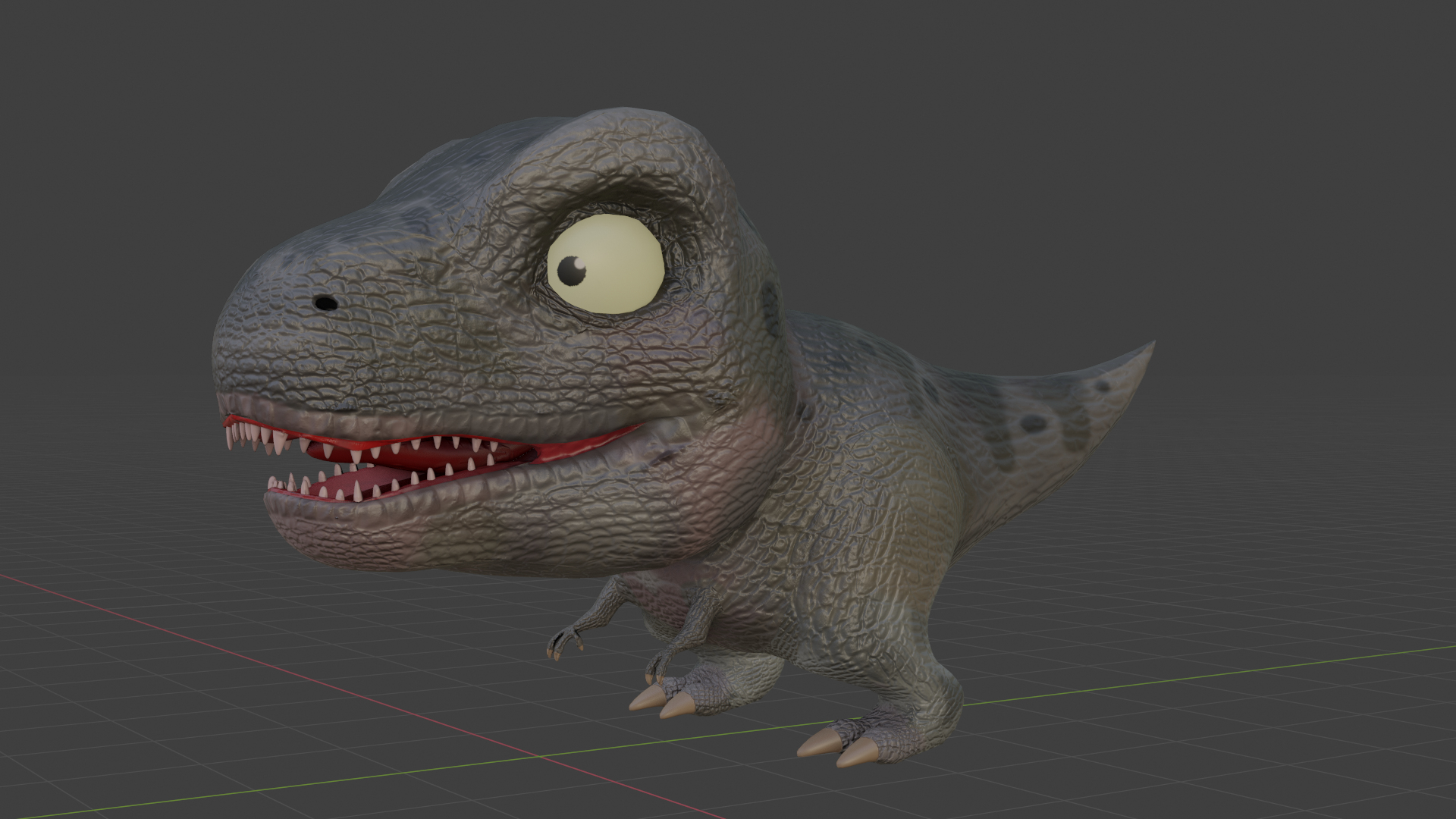 3D TREX Mini Model - TurboSquid 1766750
