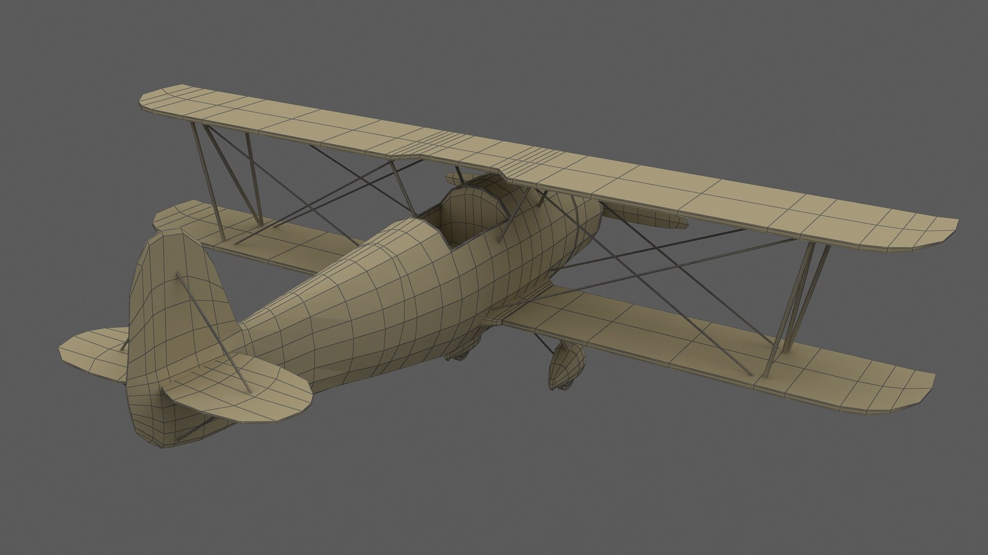 3D British Royal Navy Biplane - TurboSquid 1992891