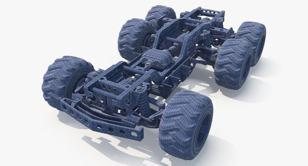 modelo 3d Chasis del Surface Rover de colonización espacial limpio y ...