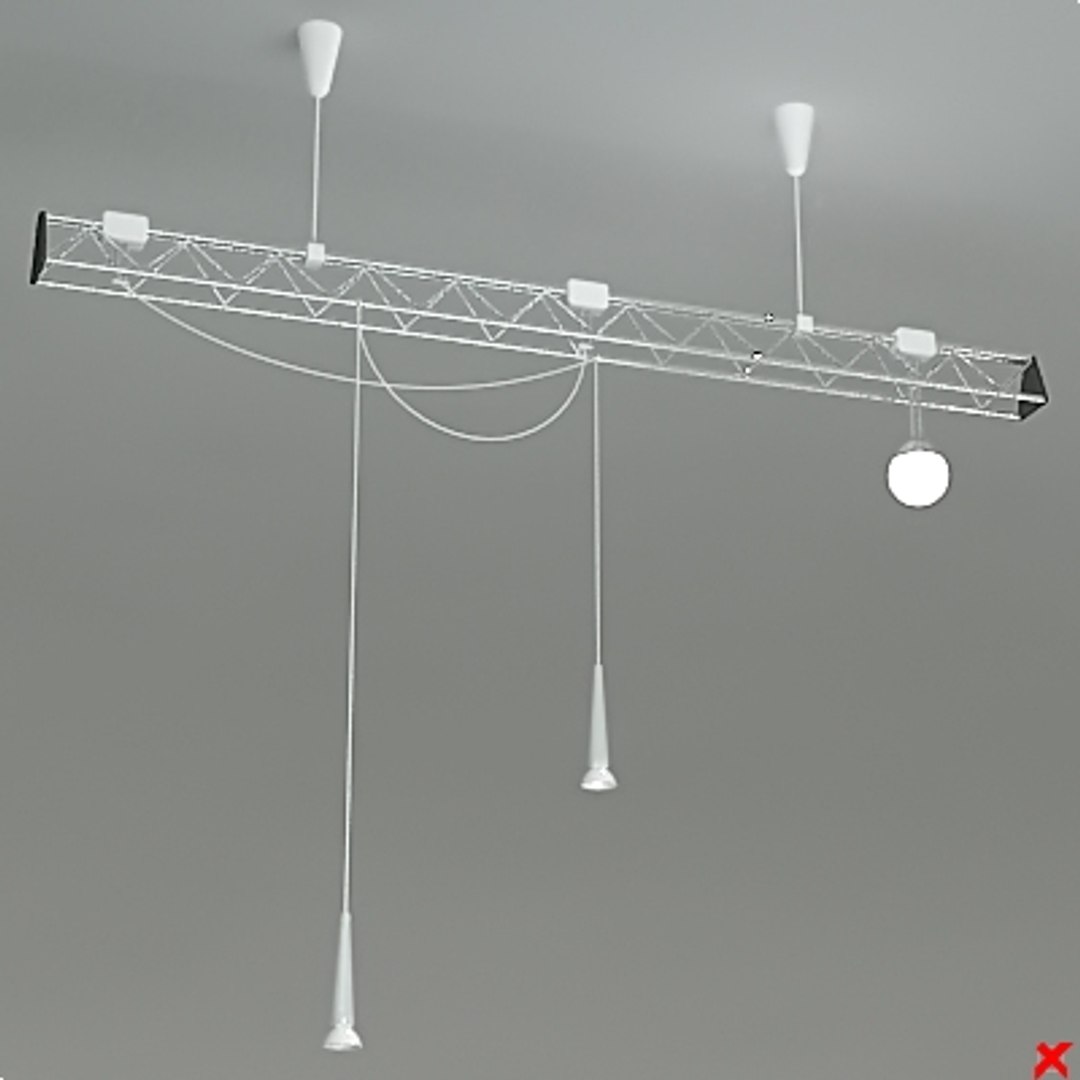3d Lamp Structure Model