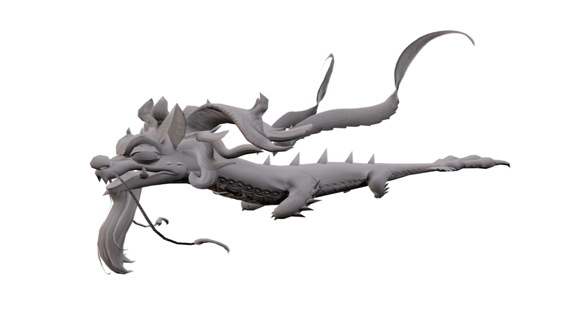 Dragon Model - TurboSquid 1730786