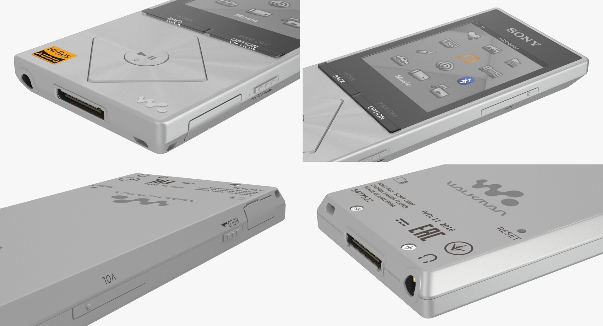 3D Sony Nwz A15 Walkman Model - TurboSquid 1187130