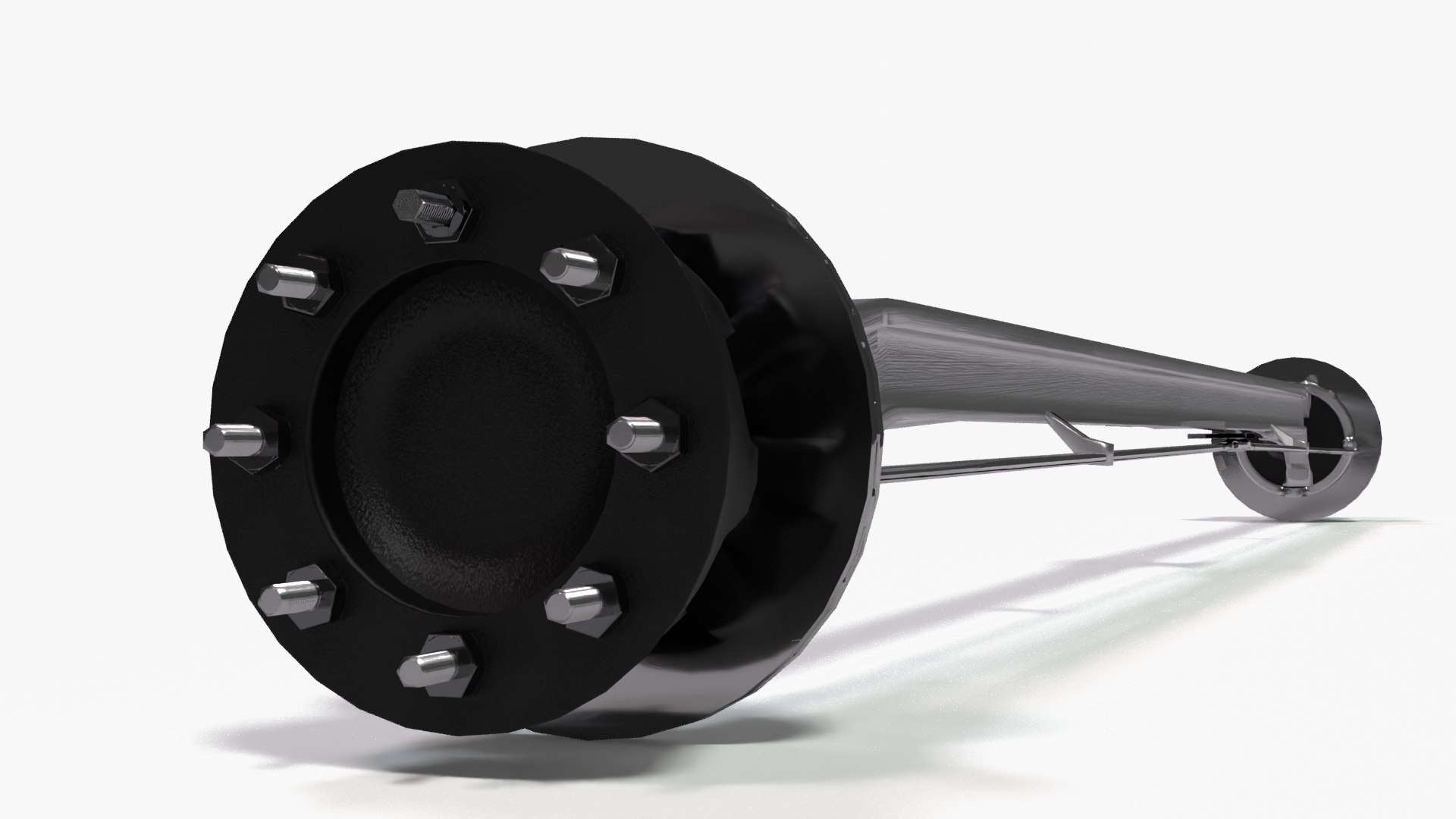 Free 3D Model Lowpoly Frontend Axle And Steering - TurboSquid 2264952