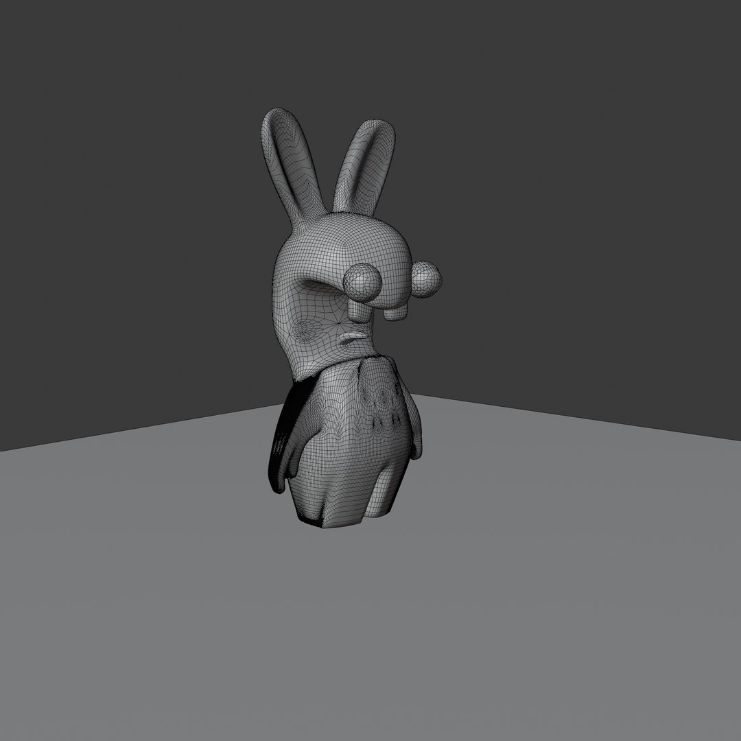 3D Rabid Rabbit Cartoon Model - TurboSquid 2113447